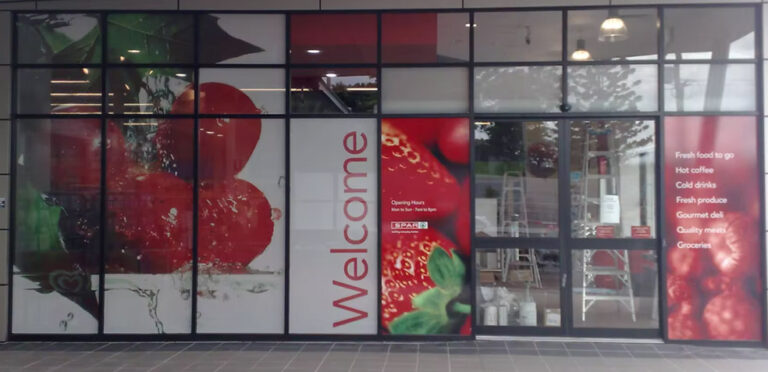 High Quality One Way Vision Glass Stickers Dubai - UAE